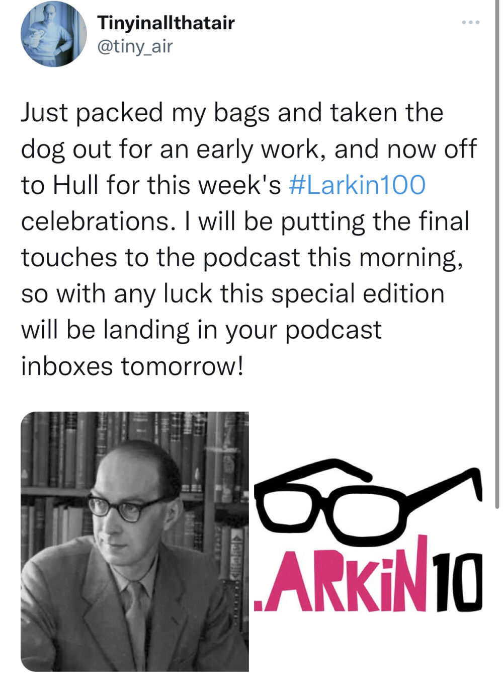 Larkin Day – The Philip Larkin Society